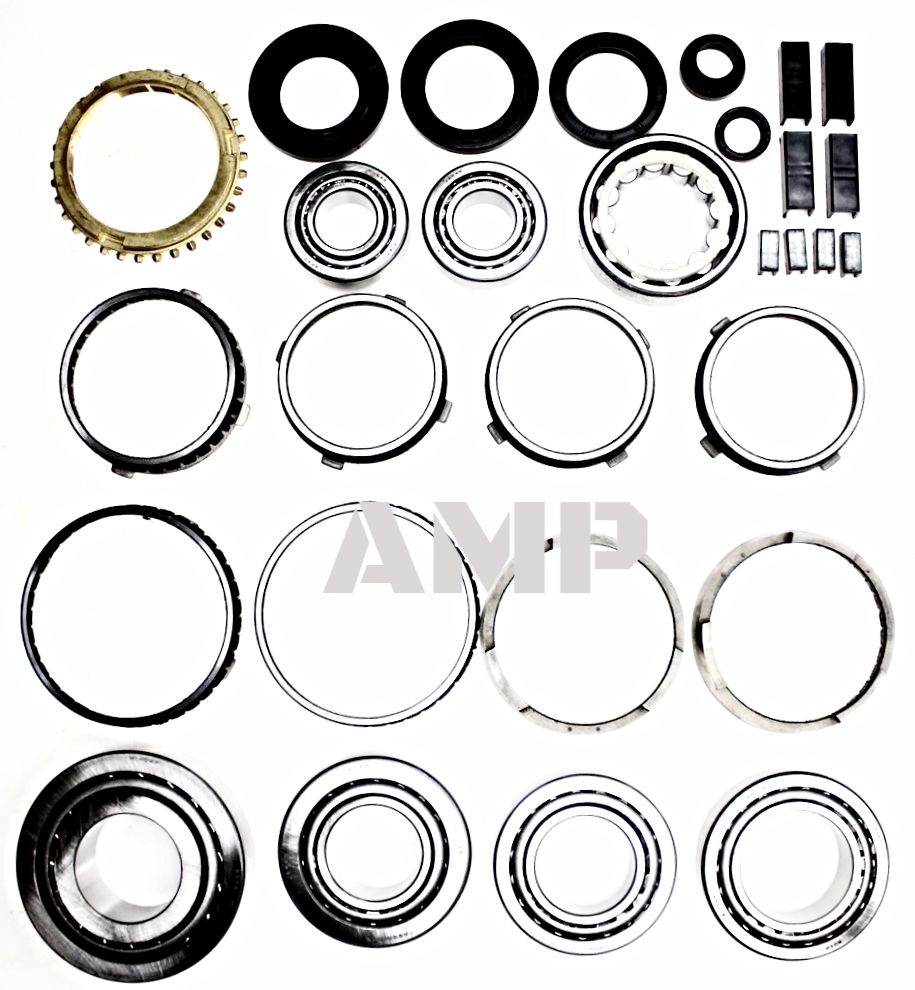 1997-04 Corvette T56 6 speed bearing kit with synchronizer rings – AMP ...